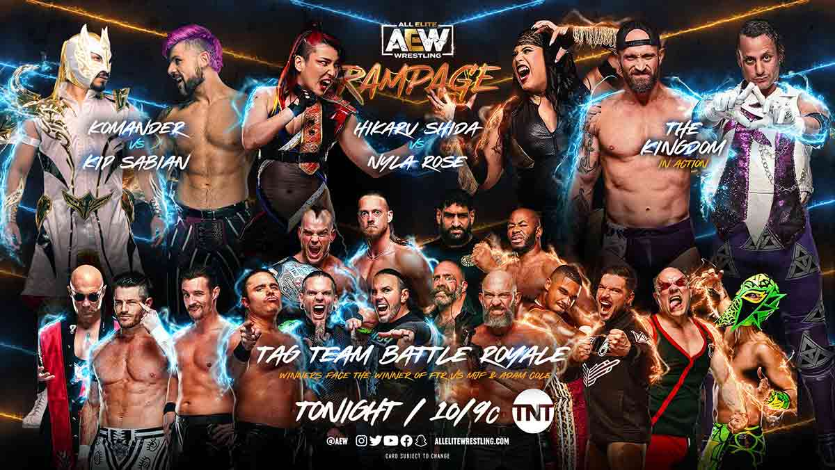 Previa Aew Rampage 28 De Julio De 2023 Mundo Wrestling