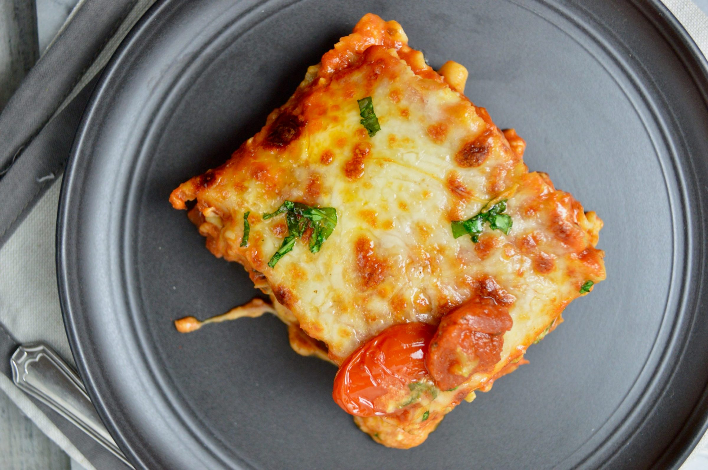 Loaded Veggie Lasagna My Vegetarian Roots