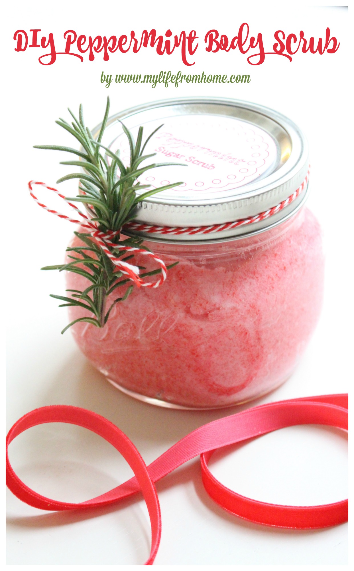 Diy Peppermint Body Scrub My Life From Home