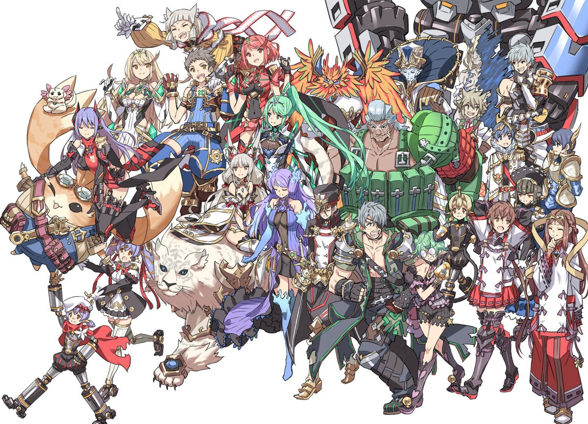 Masatsugu Saito Produces Special Illustration For Release Of Xenoblade