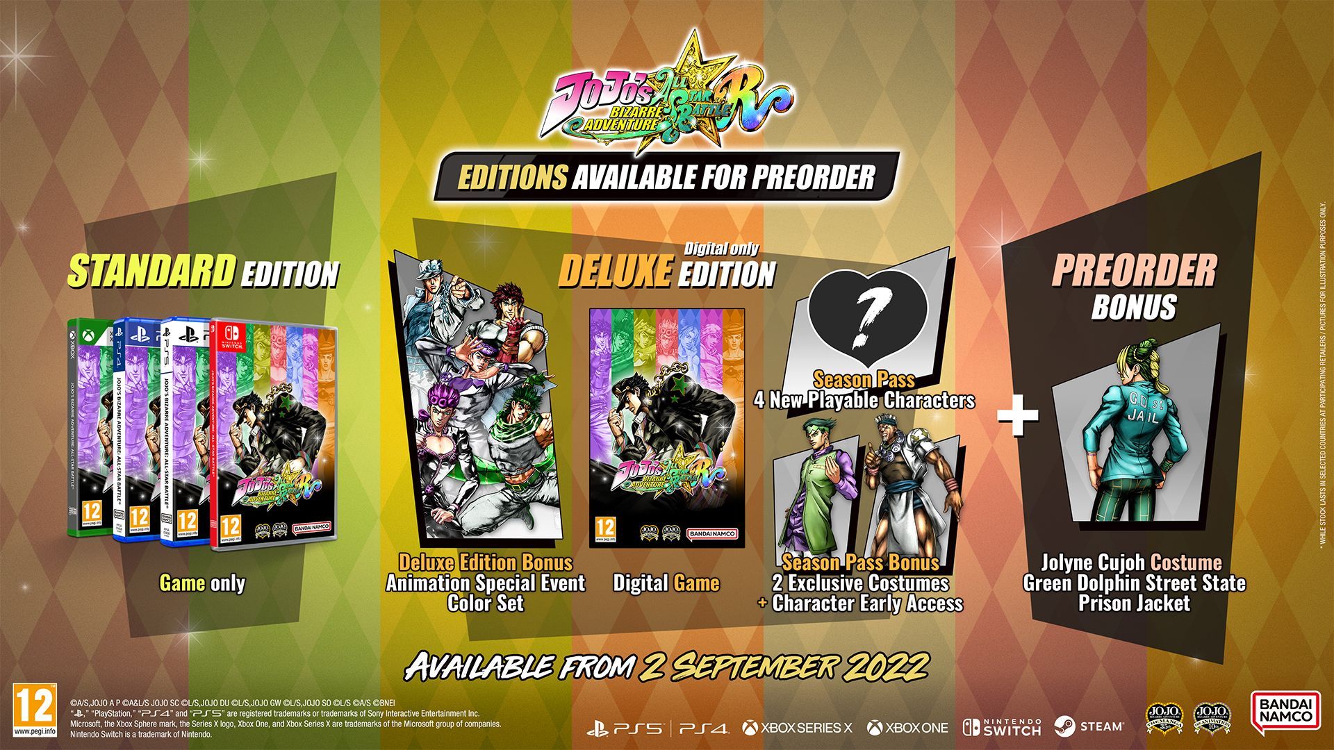 Video Jojos Bizarre Adventure All Star Battle R Coming September To