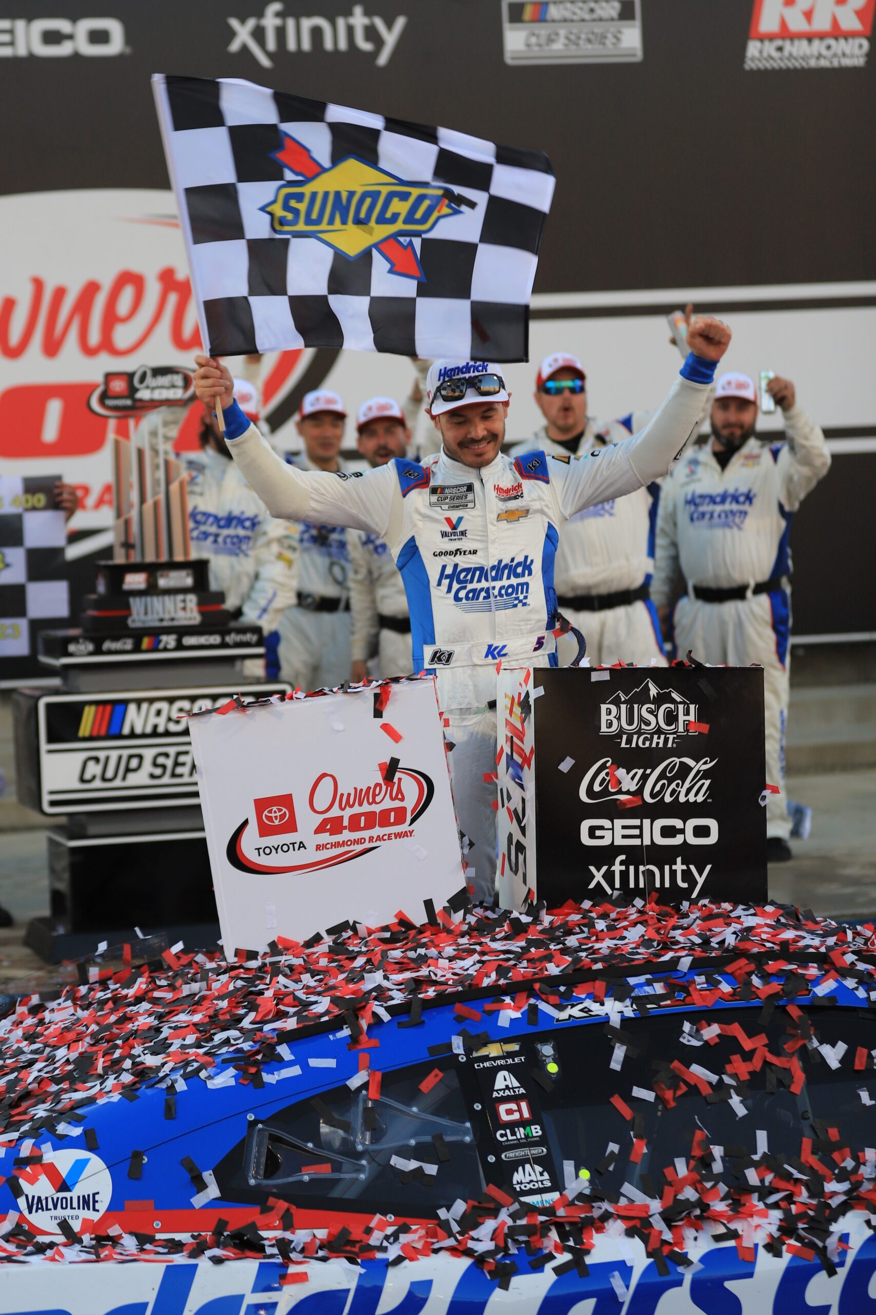 Kyle Larson And Team Grab First Win Of 2023 At Richmond Raceway