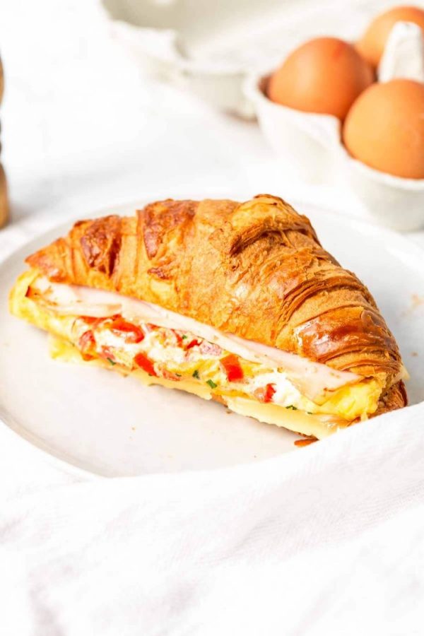 Mysknham And Cheese Croissant