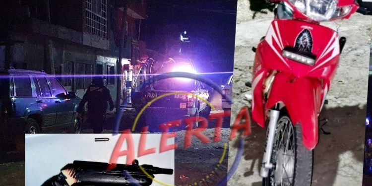 Detienen A Sujeto Con Una Arma Hechiza Y Una Moto En La Zona Centro De