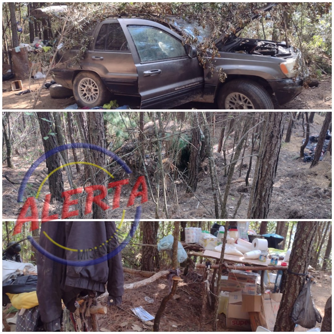 Personal De La Guardia Civil Descubre Un Campamento Presuntamente