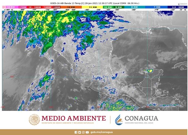 El Frente Frío Número 32 Ocasionará Lluvias Intensas En El Sur De