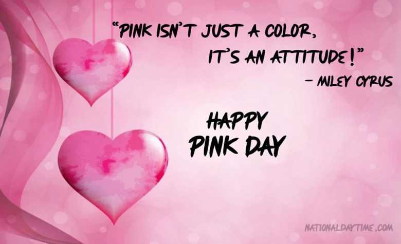 National Pink Day 2023 Friday June 23