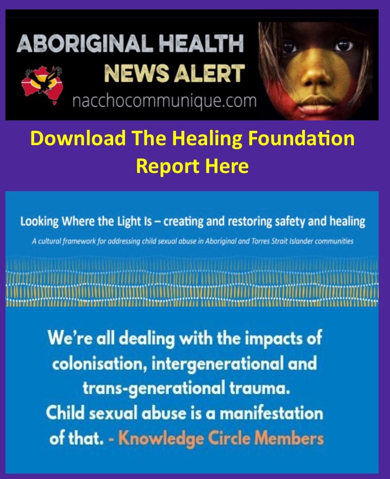 Naccho Aboriginal Health Download Healingourway Report Titled