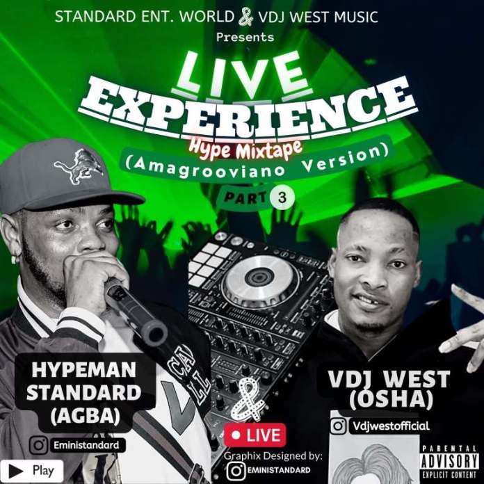 Hypeman Standard X Vdj West Live Experience Hype Mixtape Fast