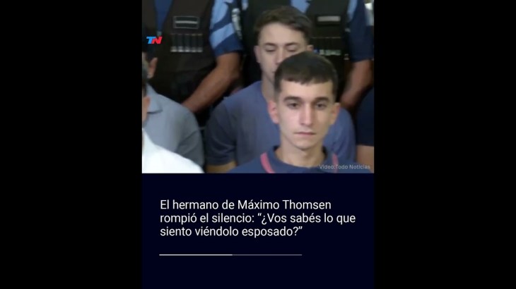 El Hermano De Máximo Thomsen Rompió El Silencio “¿vos Sabés Lo Que Yo