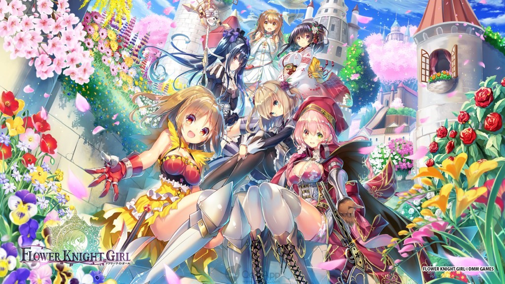 Qoo News Dmm Games Flower Knight Girl Launched For Mobile