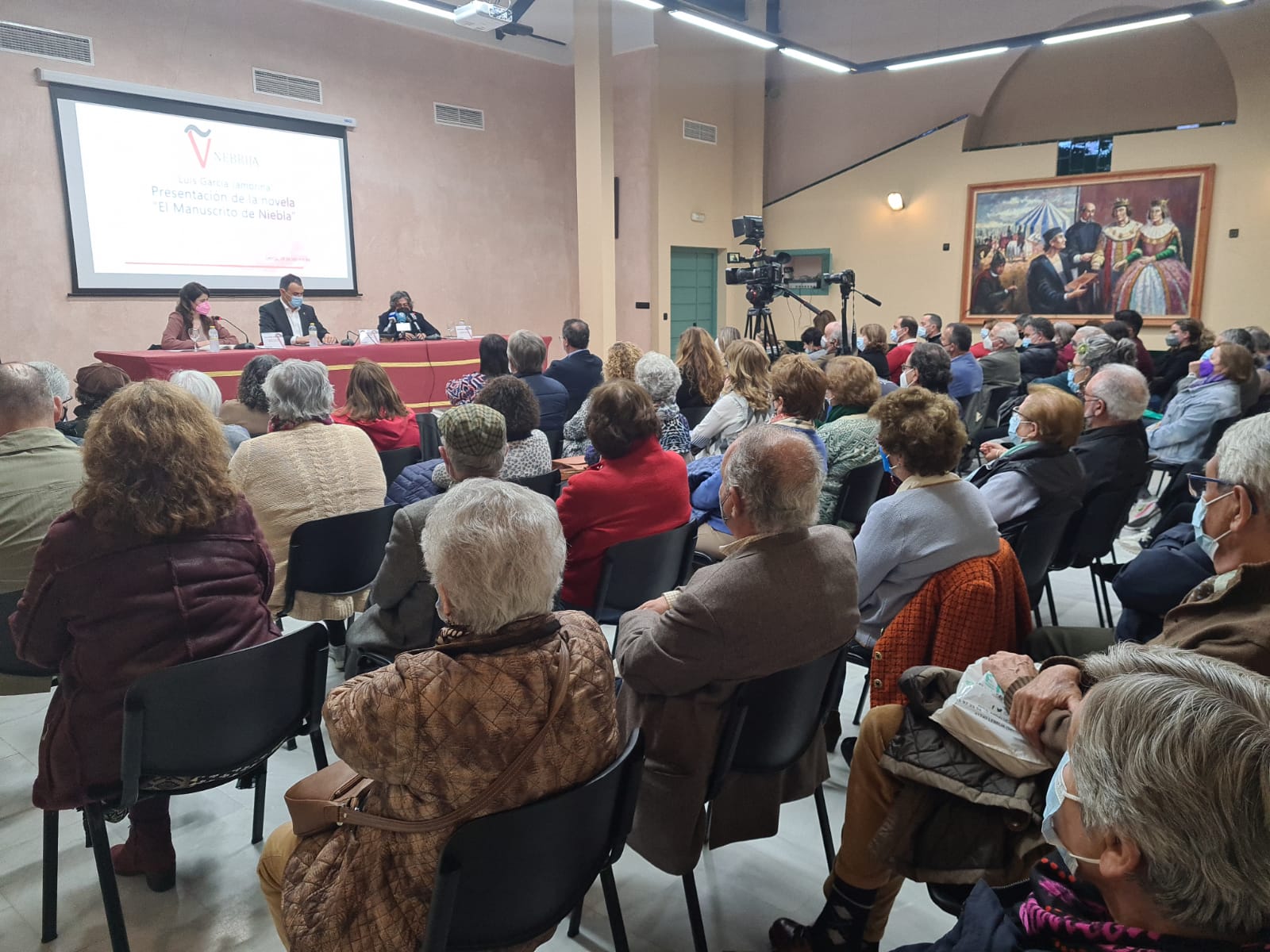 Presentación De “el Manuscrito De Niebla” De Luis García Jambrina