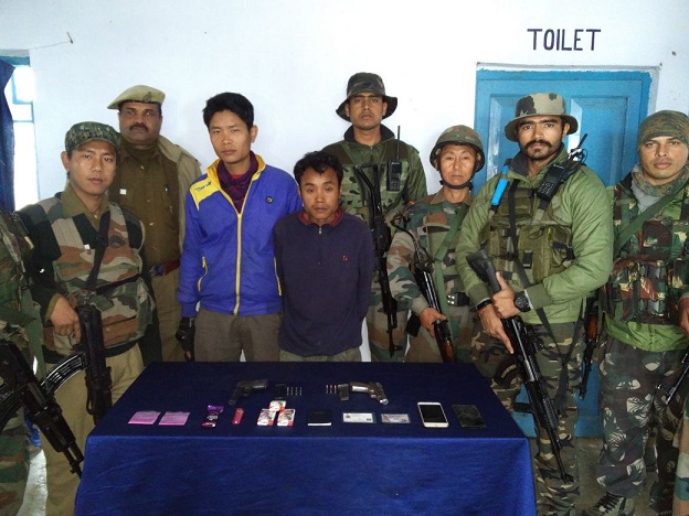 Two Nscn Reformation Rebels Apprehended By 13 Assam Rifles In