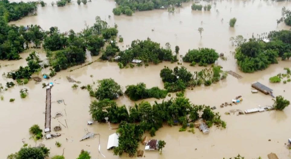 Assam Flood Situation Turns Critical In Dhemaji