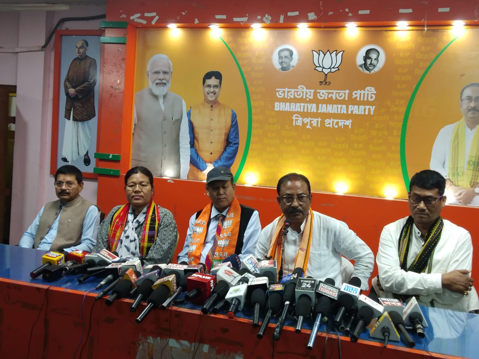 Tripura Former Militant Leader Joins Bjp