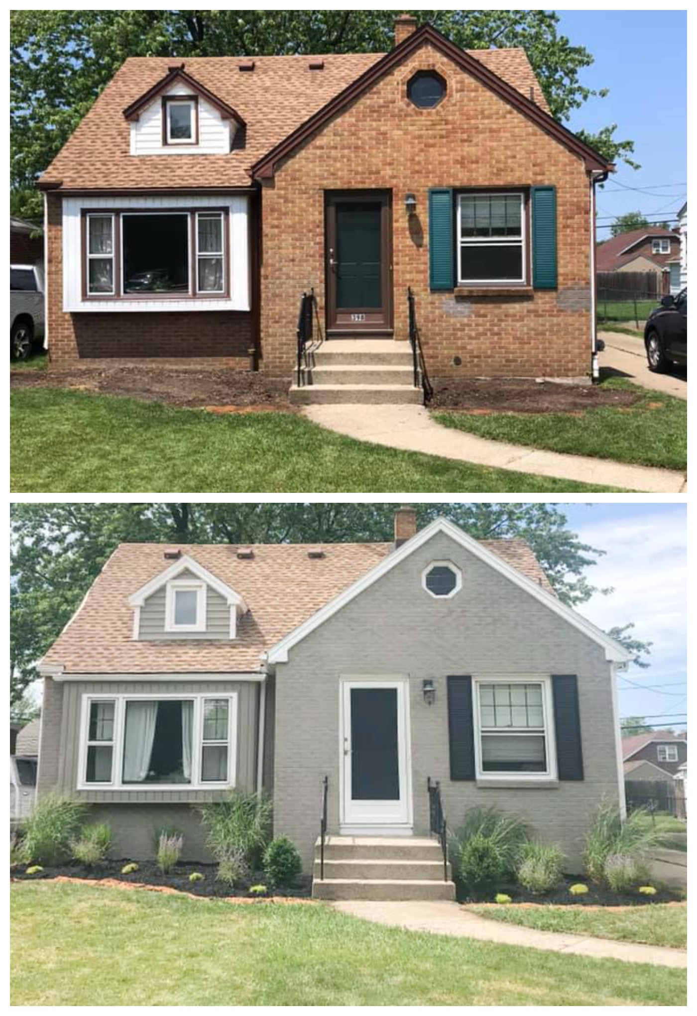 20 Painting Exterior Brick Before And After 2023 Decorqt