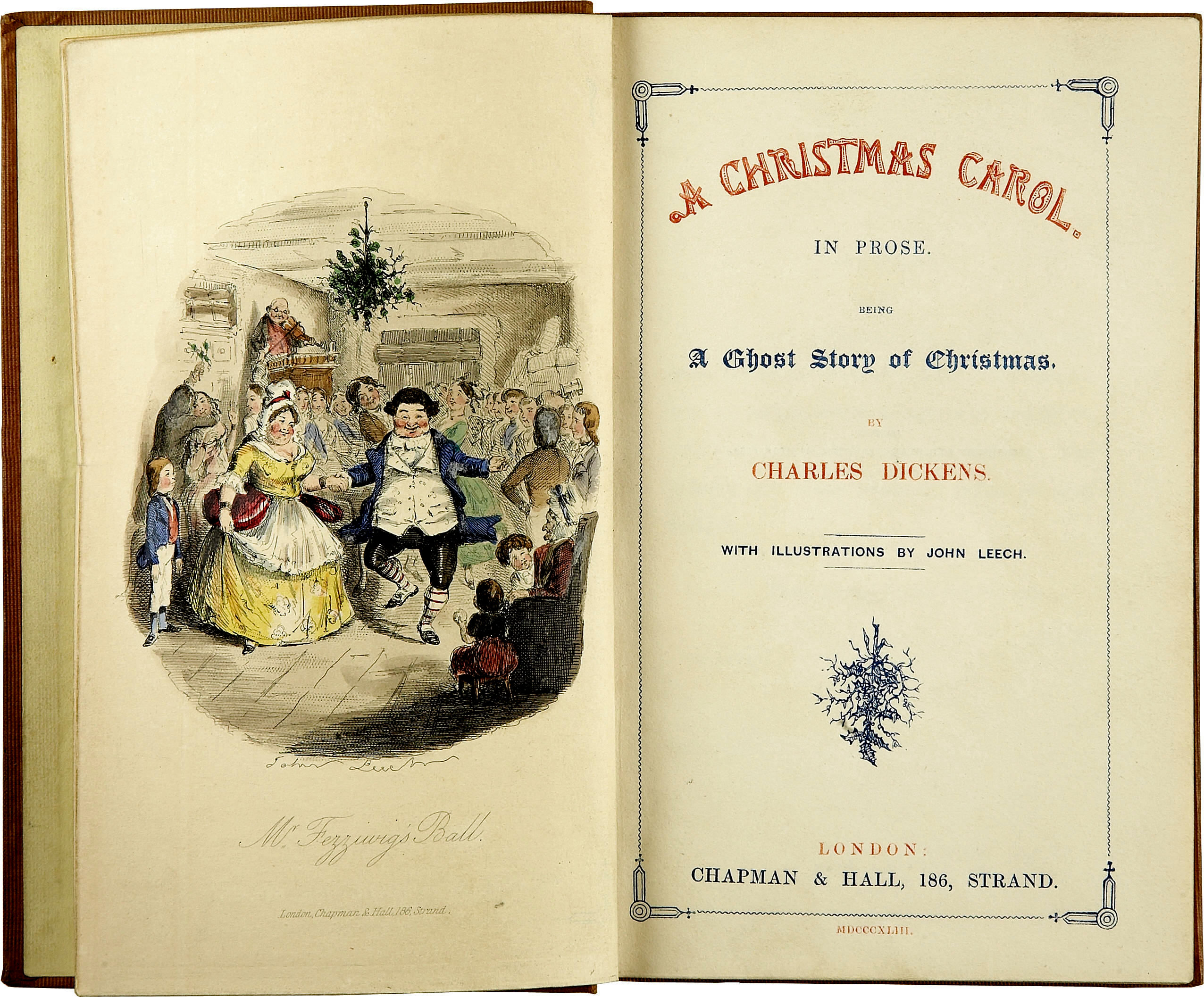 Charlesdickens Achristmascarol Titlepage Firstedition1843