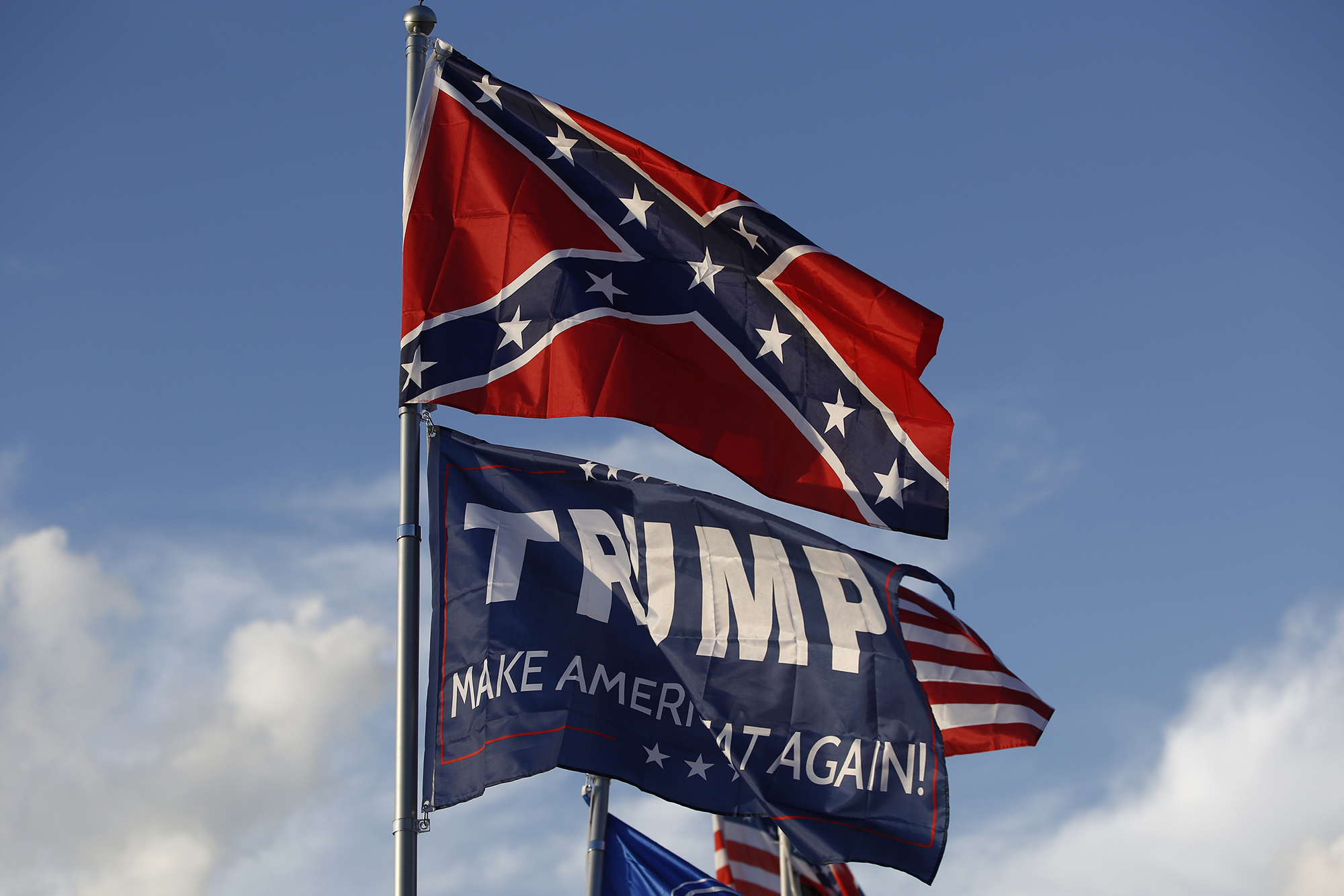 Trump Says Confederate Flag Is A Matter Of Freedom Of Speech