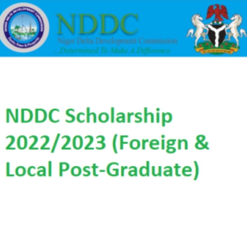 Nddc Foreign Local Post Graduate Scholarship 2023