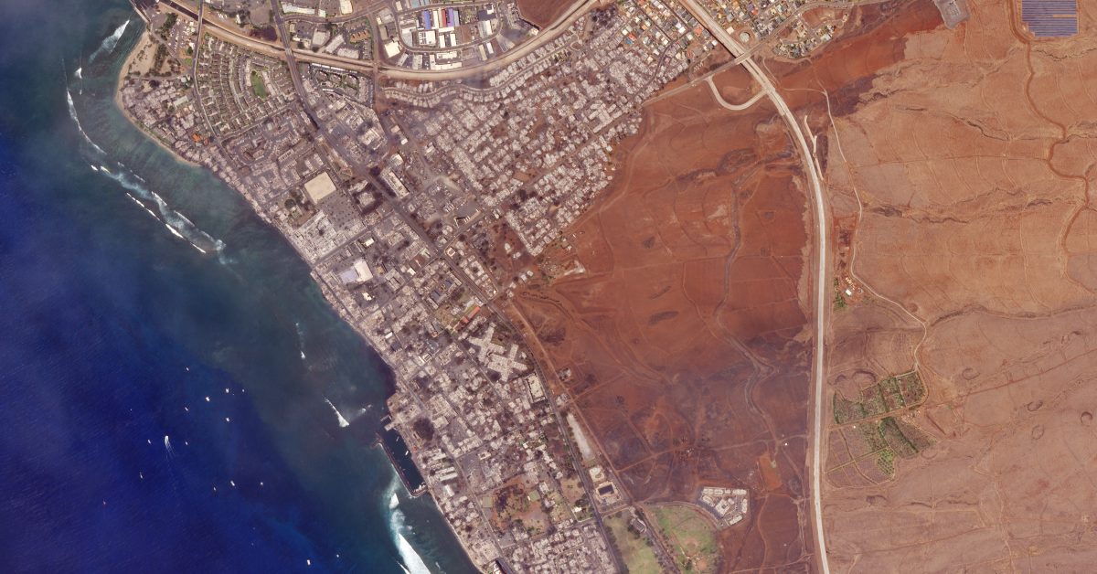 Maui Fires Satellite Imagery From Planet Labs Reveals Devastation