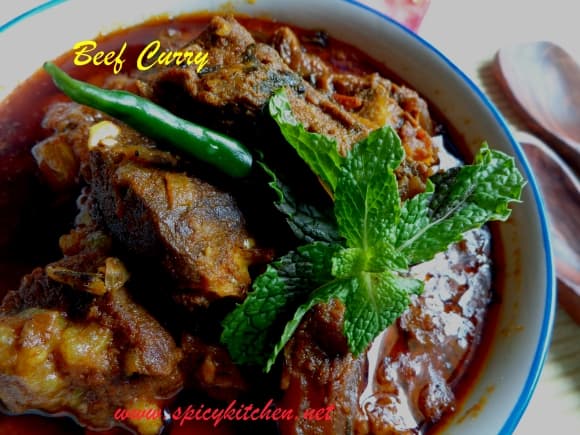 Nadan Beef Curry How To Make Kerala Beef Curry Spicy Kitchen