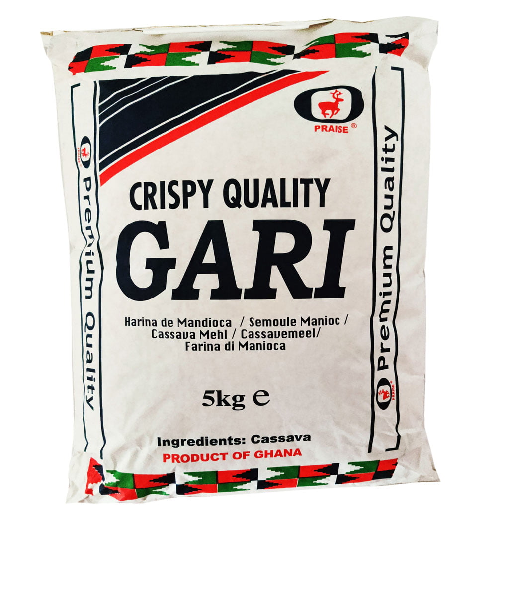 Praise Gari Crispy Quality Cassava 5 Kg Spice Town Online Grocery