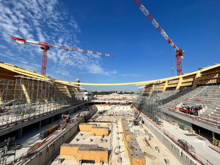 Paris 2024 Le Centre Aquatique Olympique Prend Forme Sport And Société