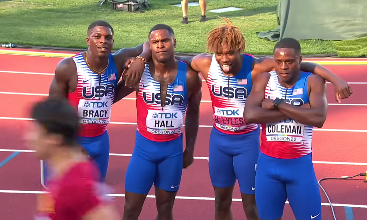 Noah Lyles And Christian Coleman Lead Team Usa Into 4×100 Relay Finals