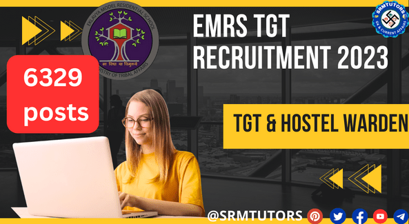 Emrs Tgt Recruitment 2023 Notification For 6329 Posts Online Form