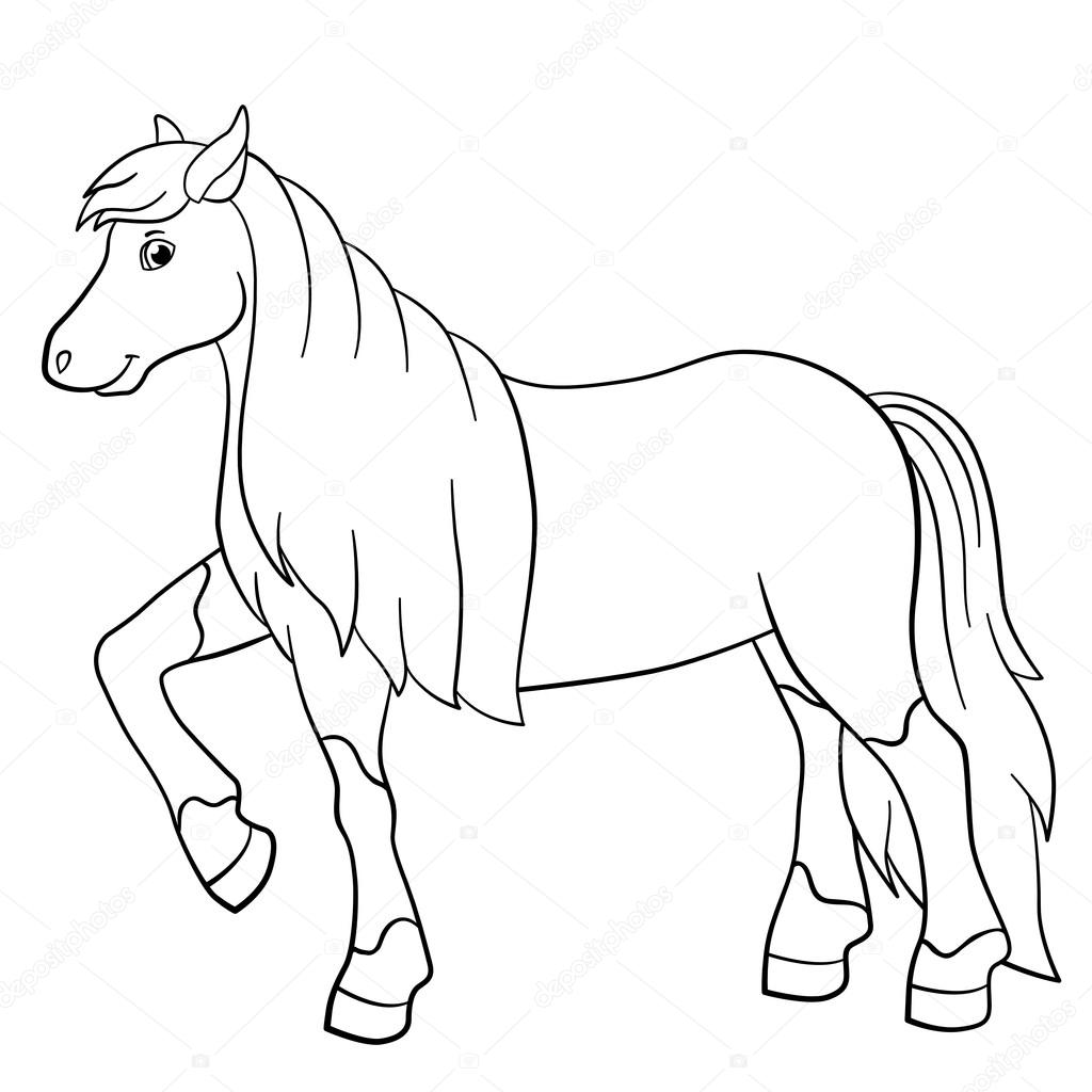 Imagenes De Caballos Para Dibujar Dibujos De Colorear