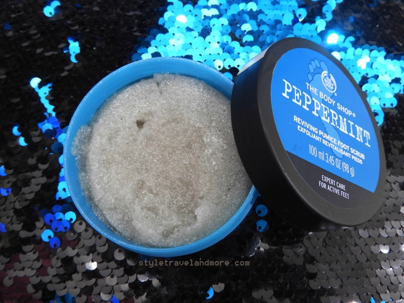 The Body Shop Peppermint Reviving Pumice Foot Scrub Review