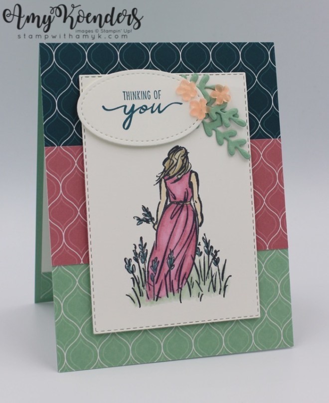 Stampin Up Beautiful Moments Sympathy Card For Fab Friday Stamp