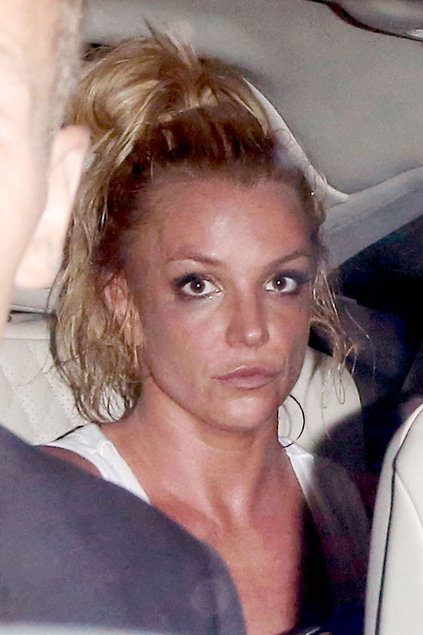 Britney Spears Looks Worse For Wear After Long Night Out In London