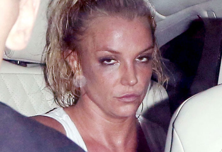 Britney Spears Looks Worse For Wear After Long Night Out In London