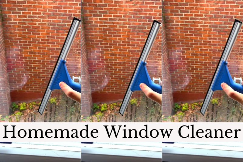 The Best Homemade Window Cleaner • Start With The Bed