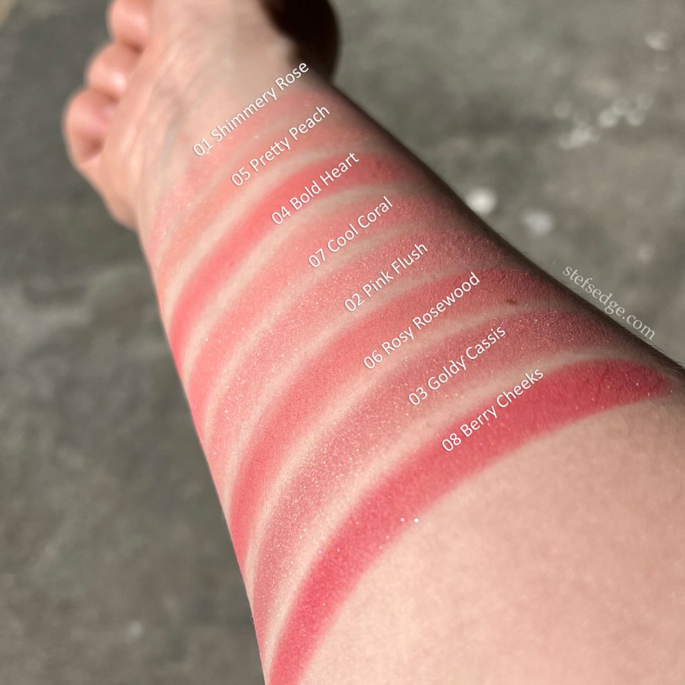 Essence Pure Nude Baked Blush Swatches Stefs Edge