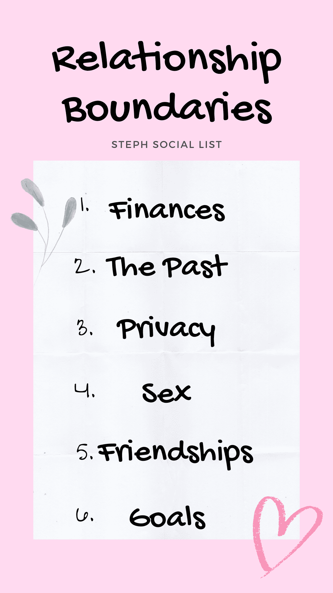 6 Rules To Establish For Healthy Relationship Boundaries Steph Social