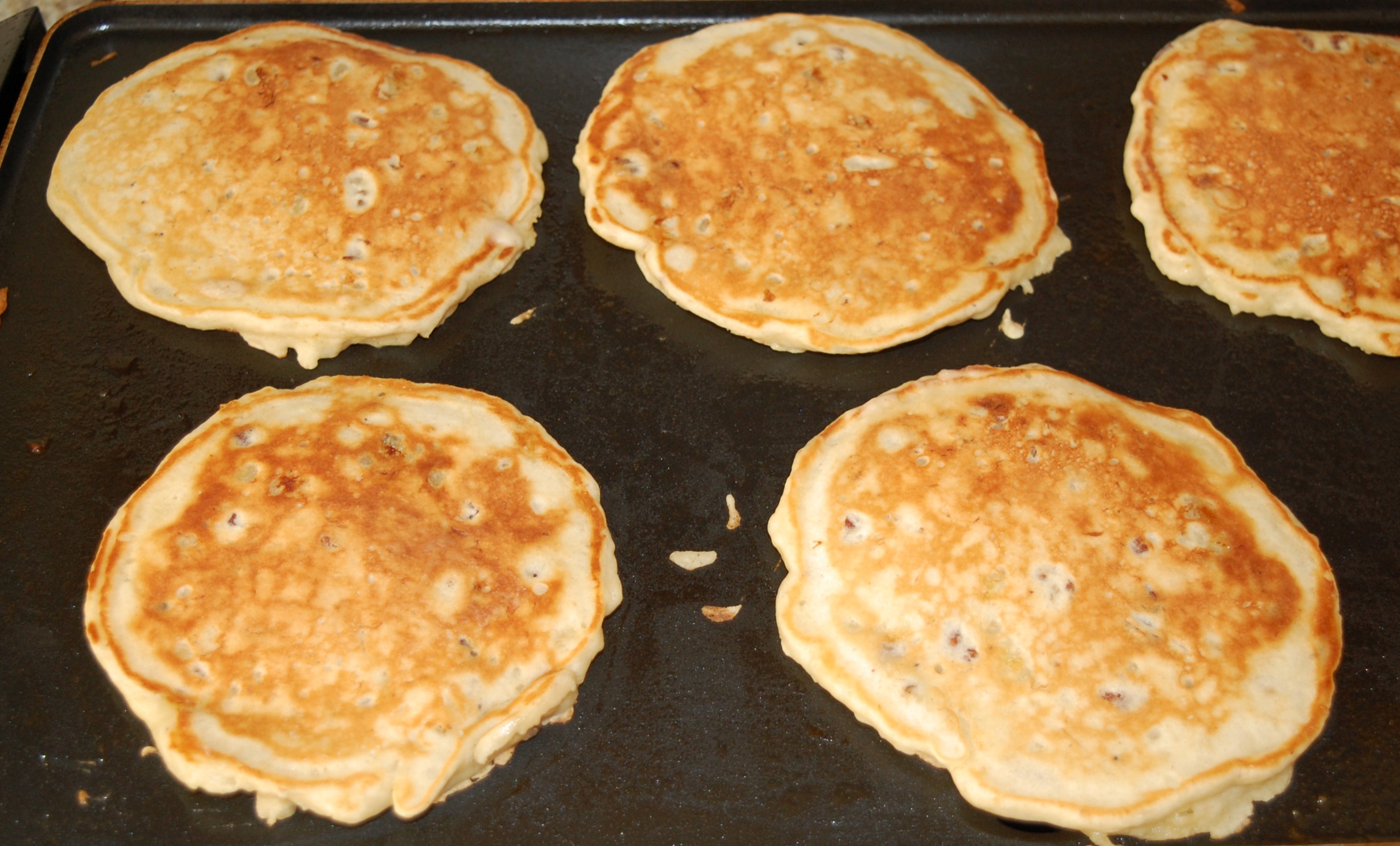 Fluffy Banana Pancakes