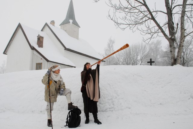 Skoger Gamle Kirke 800 åring Med Framtidsblikk Pensjonistbloggenno