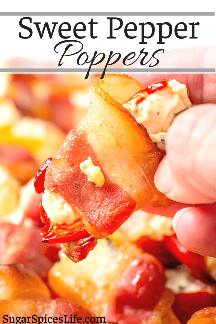 Sweet Pepper Poppers Recipe Sugar Spices Life