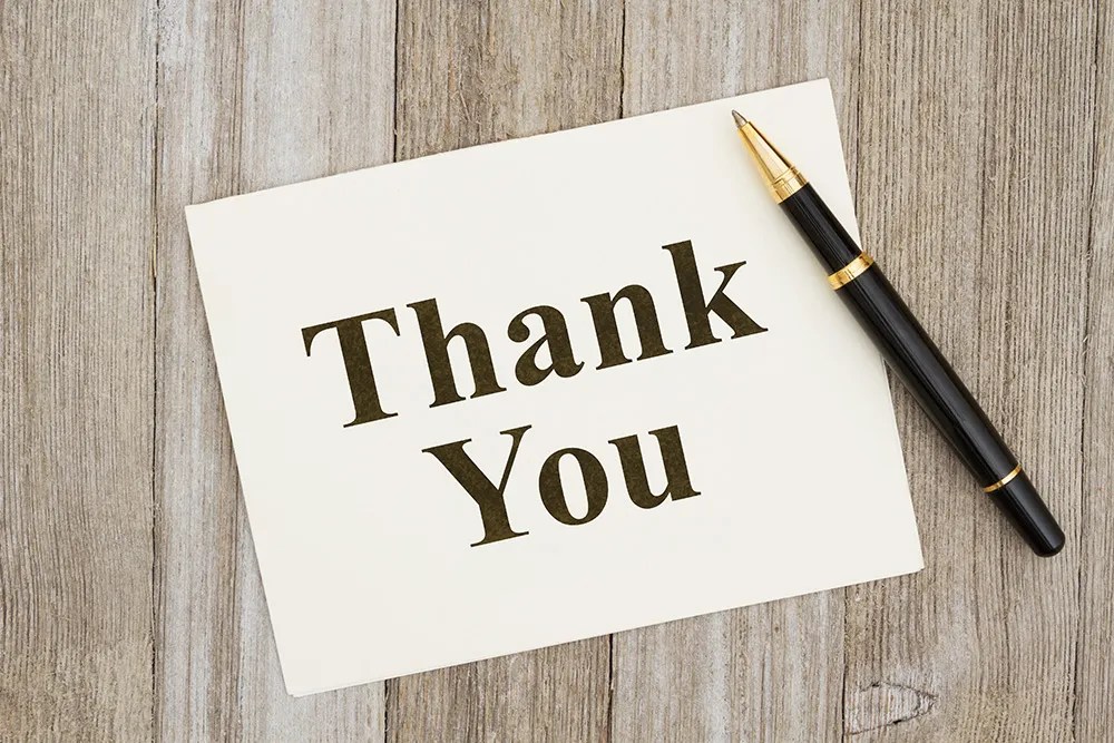 Words To Say Thank You Appreciation Messages And Wording Examples