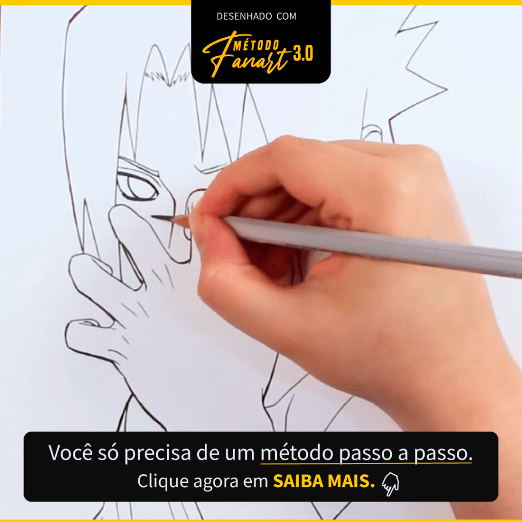 Aprenda A Desenhar Mangá E Anime Com O Método Fan Art 3 Super Danilo