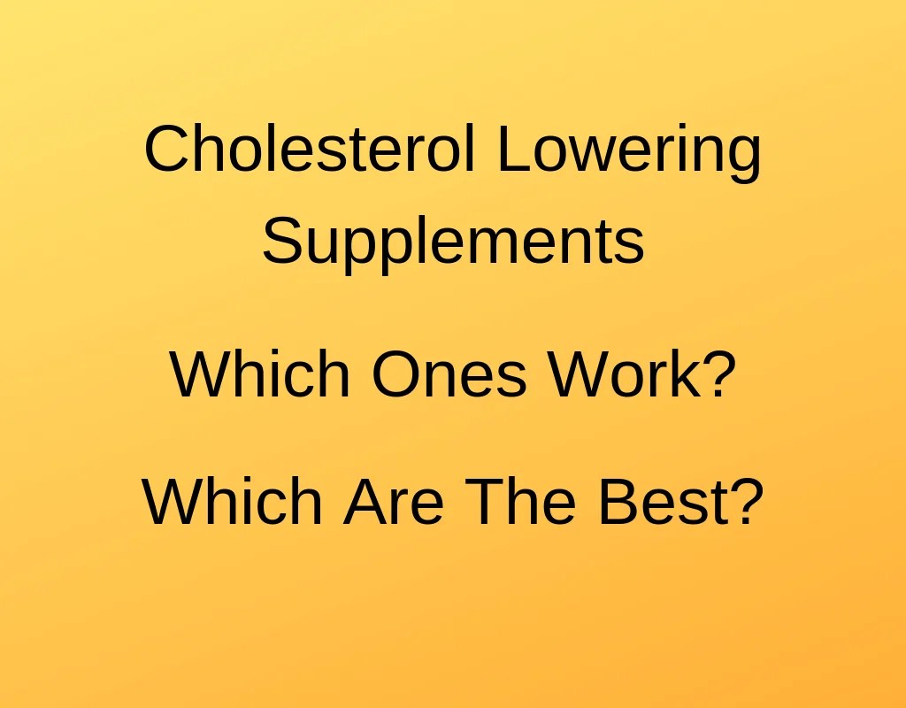 9 Ways To Lower Cholesterol Naturally Supplement Clarity