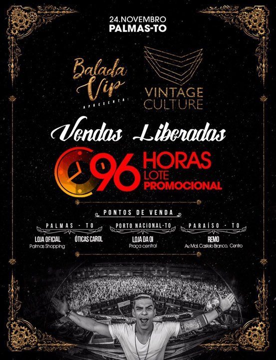 Dj Vintage Culture é A Atração Principal Da Balada Vip No Mês De