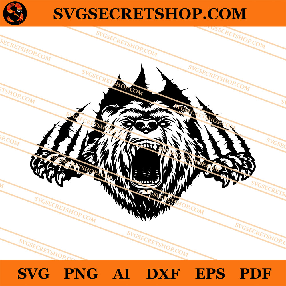 Bear Claws Scratch Svg Bear Svg Claws Scratch Svg Svg Secret Shop