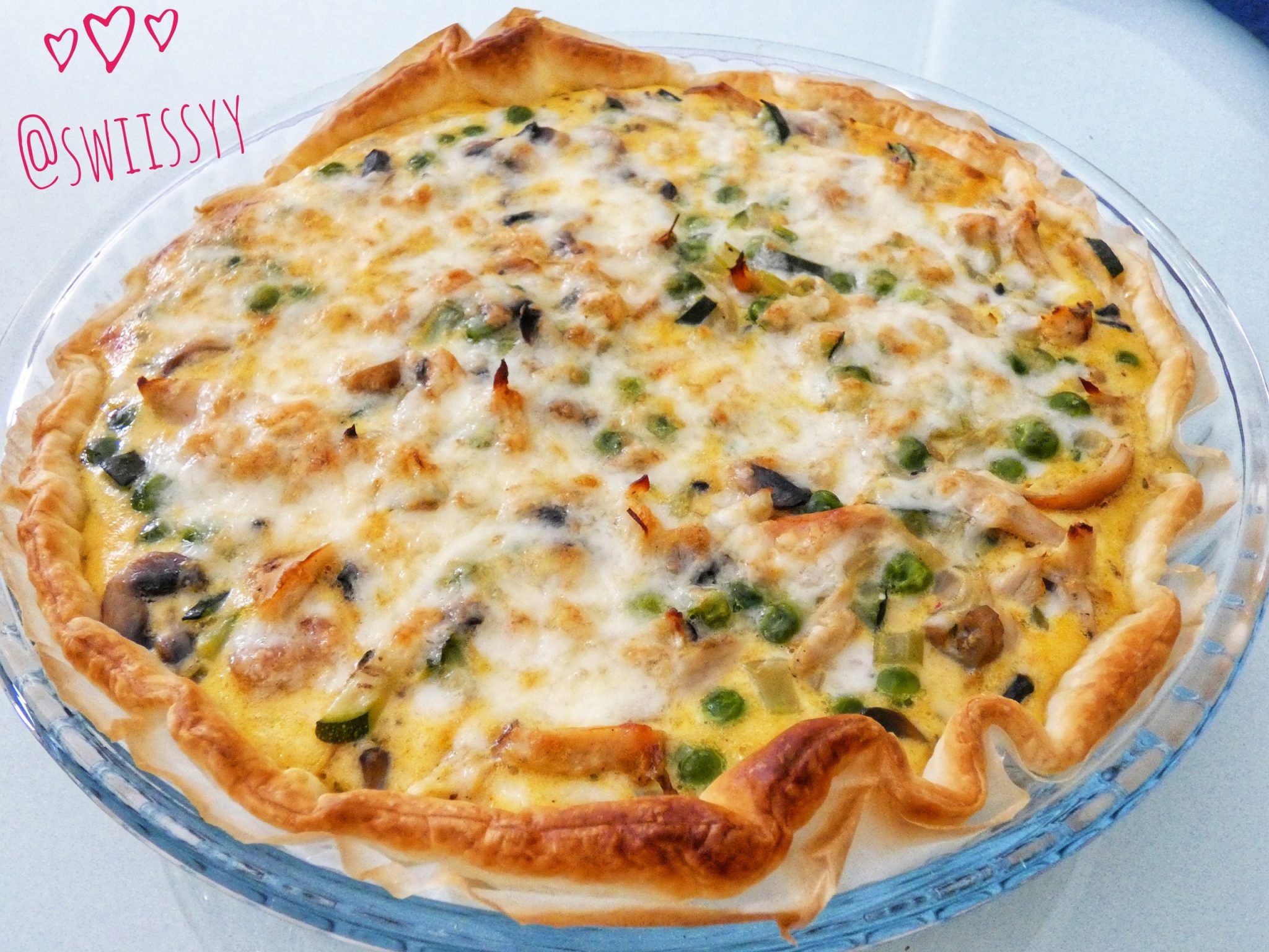 Quiche De Frango Assado Its A Swiissyy