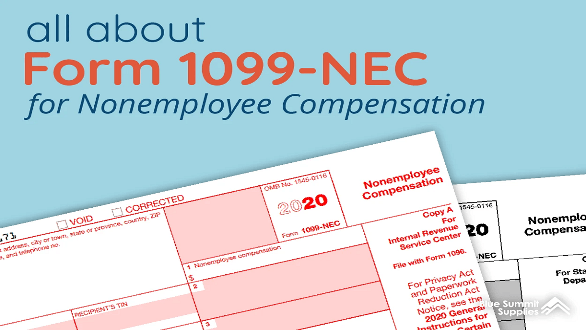 1099 Nec Form 2021 Printable