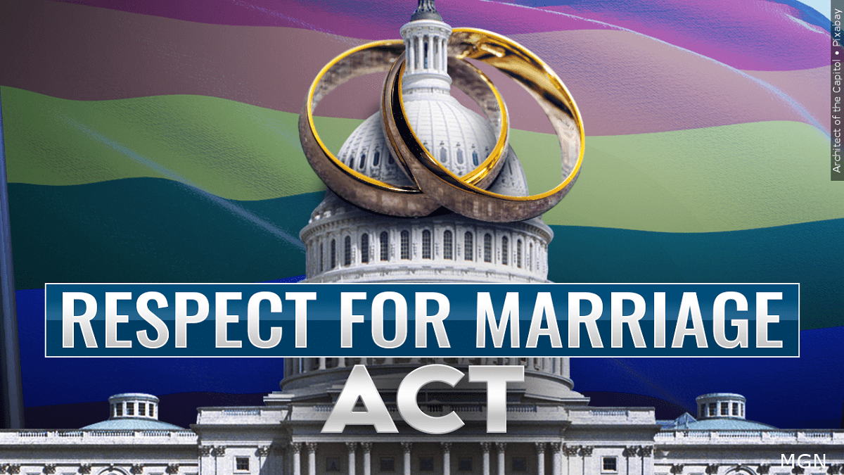 Us Senate Passes Respect For Marriage Act The Southern Maryland