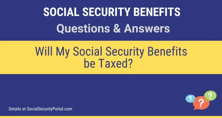 Is Social Security Income Taxable In 2021 Social Security Portal