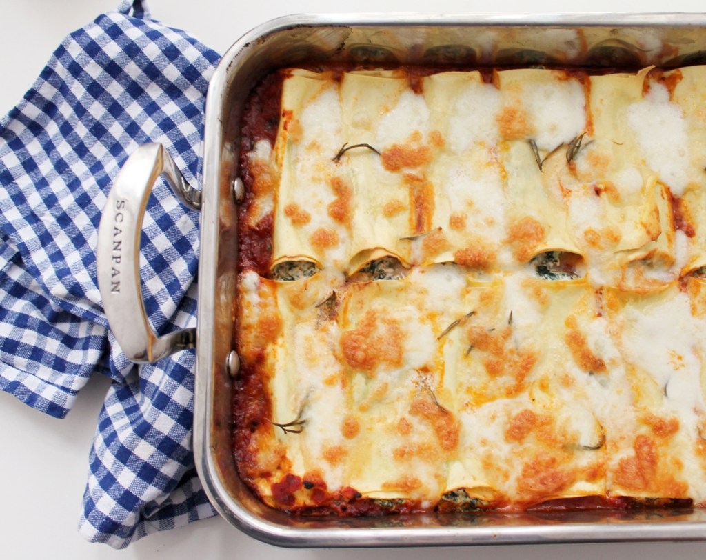 Cannelloni Med Spinat Og Ricotta Sofies Spisekammer